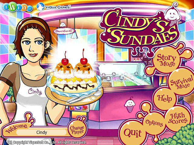 Cindy's Sundaes - Free PC Games at Download-Free-Games.com