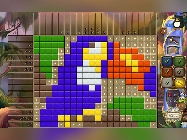 Fantasy Mosaics 51: Jungle Adventure Game - Download and Play Free Version!