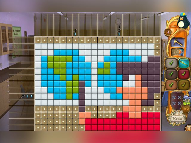 Fantasy Mosaics 54 - Back to School Game - Download and Play Free Version!