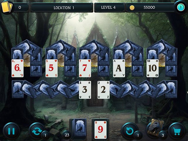 Mystery Solitaire - The Black Raven 5 Game - Download and Play Free ...