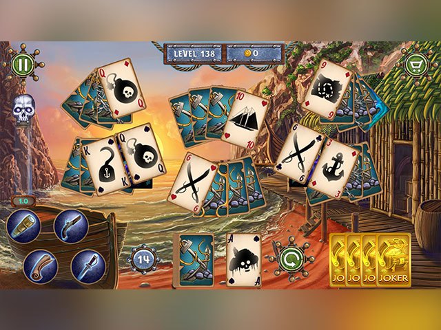 Pirates Adventure Solitaire Game - Download and Play Free Version!