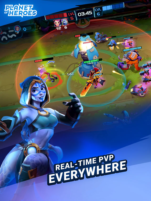 Planet of Heroes Game Review - Download and Play Free On iOS and Android