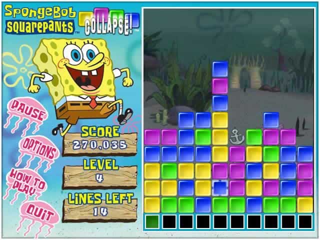 Sponge Bob Collapse Game - Download and Play Free Version!