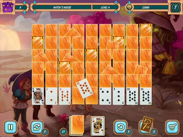 Sweet Solitaire School Witch 2 Game - Download and Play Free Version!