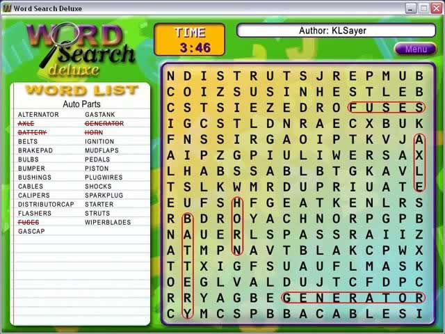 Word Search Deluxe Game - Download and Play Free Version!