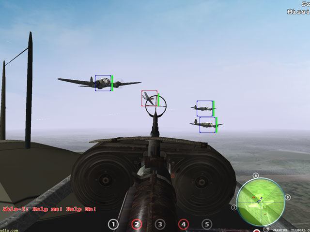 WW2 Tail Gunner - Free PC Games at Download-Free-Games.com!